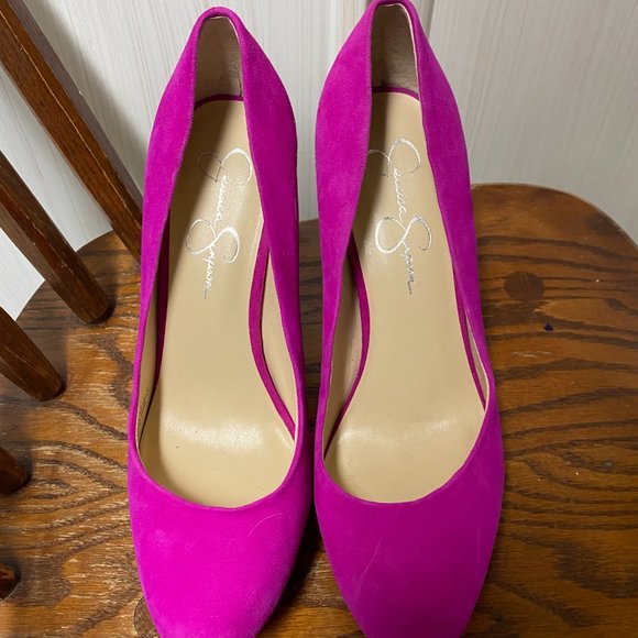 Jessica Simpson | Shoes | Hot Pink Jessica Simpson Platform Stilettos ...